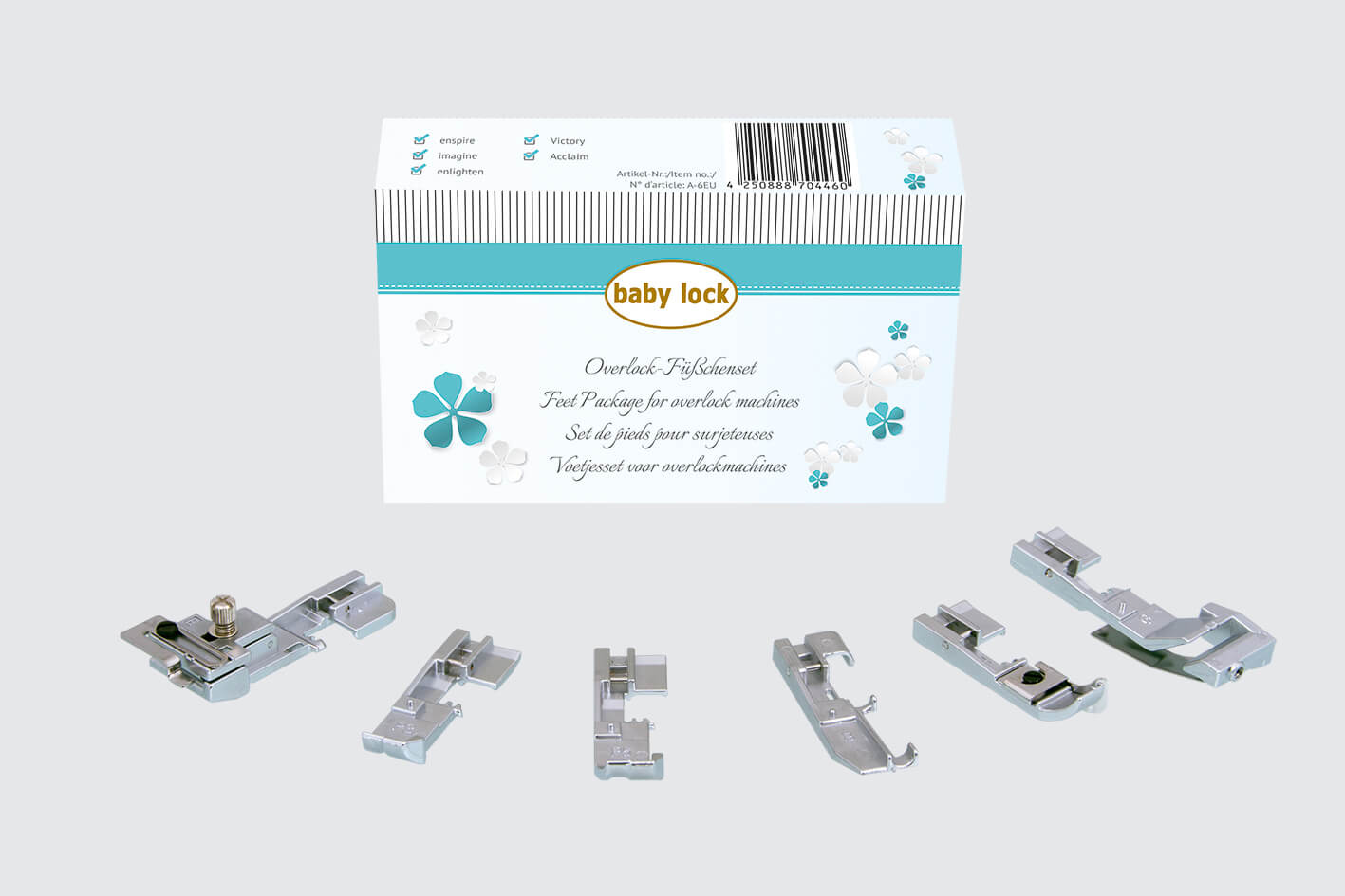 baby lock Foot Set (For Overlock Machines)