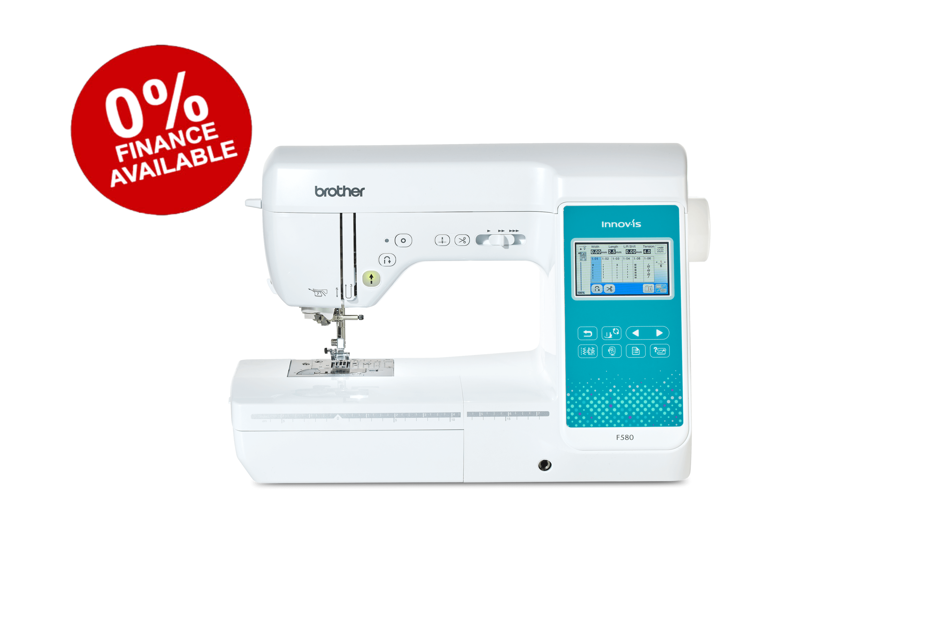 Brother Innov-is F580 Sewing, Quilting and Embroidery Machine