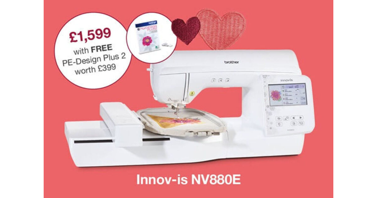 Brother Innovis 880E Embroidery Machine