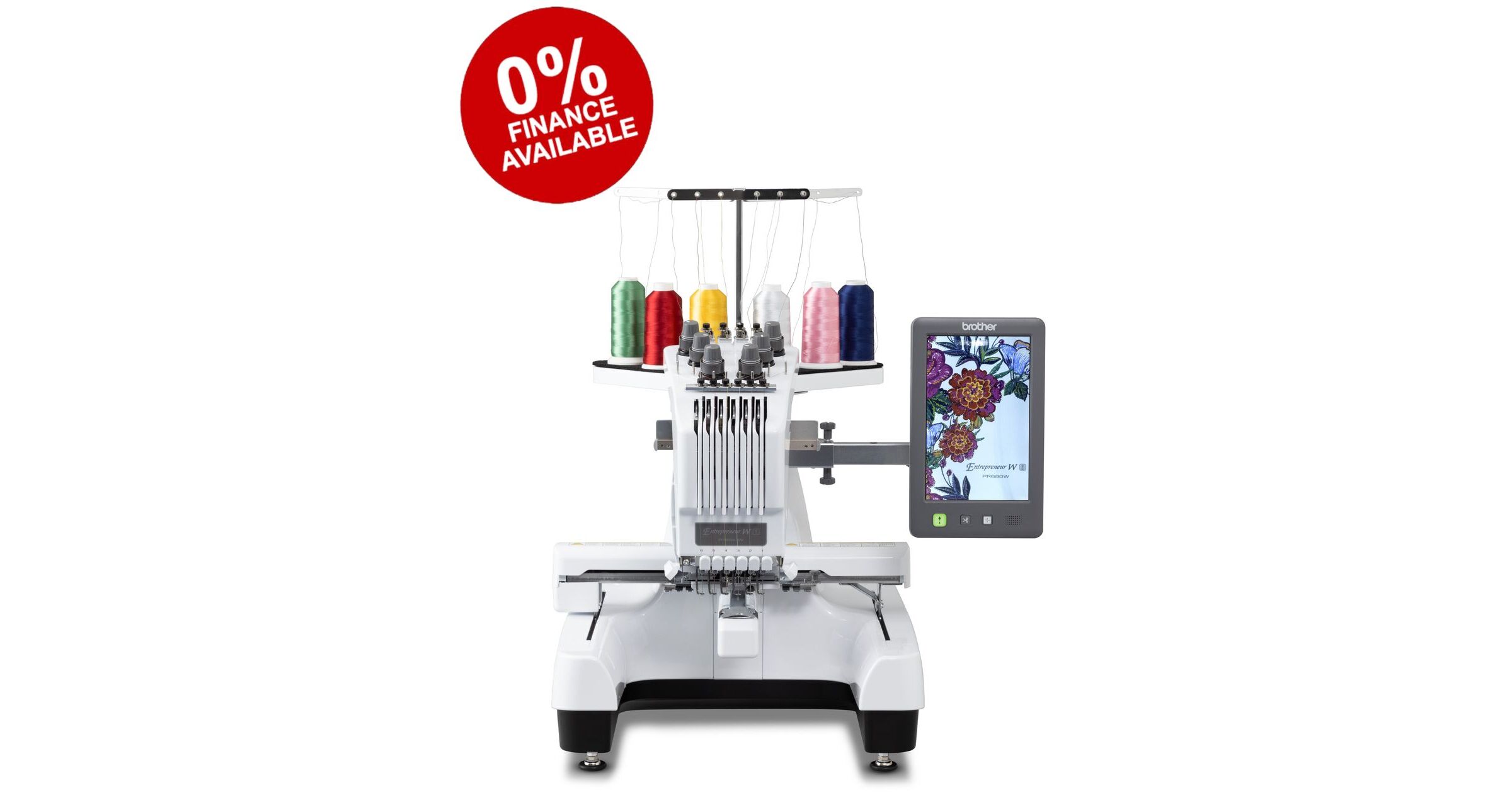 Brother PR680W Embroidery Machine (Single-Head, 6-Needle)