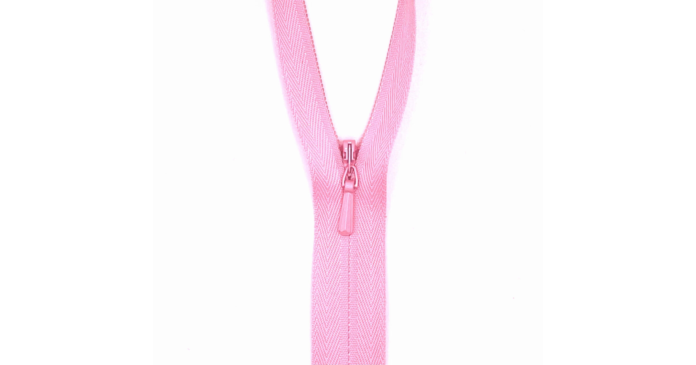 Habico YKK Concealed Zip in Baby Pink