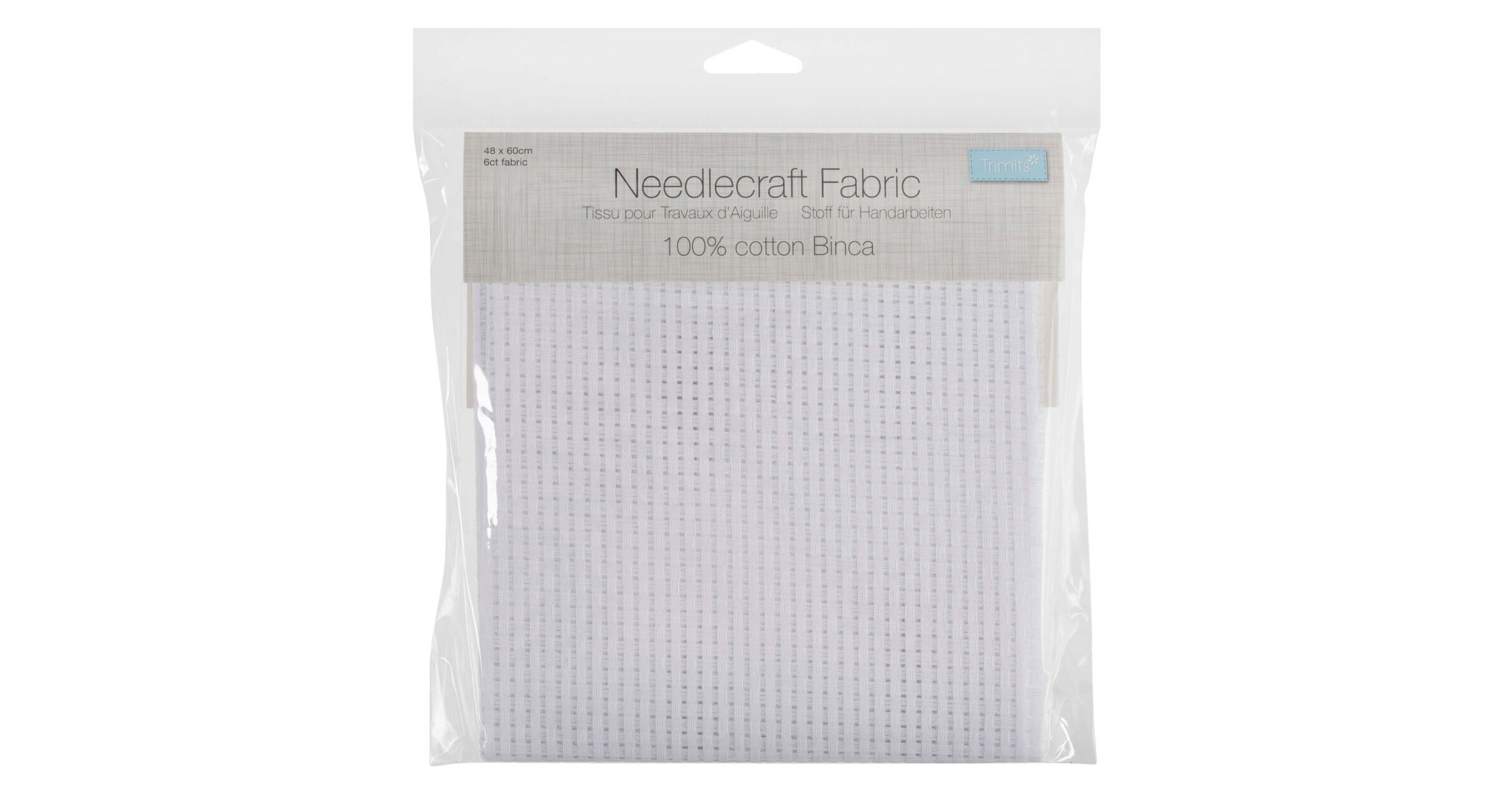 Trimits Needlecraft Fabric: Aida/Binca: 6 Count