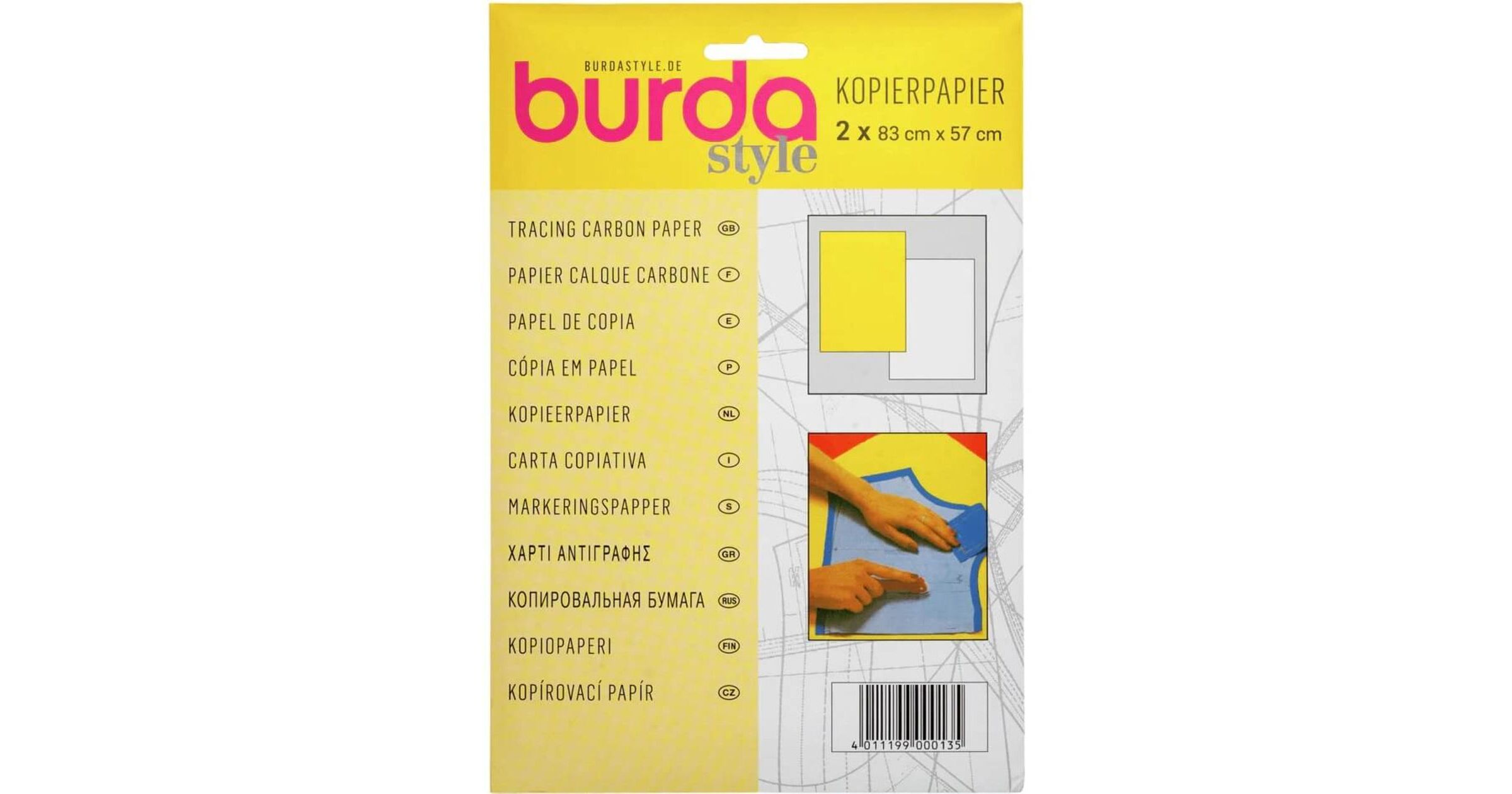 Burda Style Tracing Carbon Paper