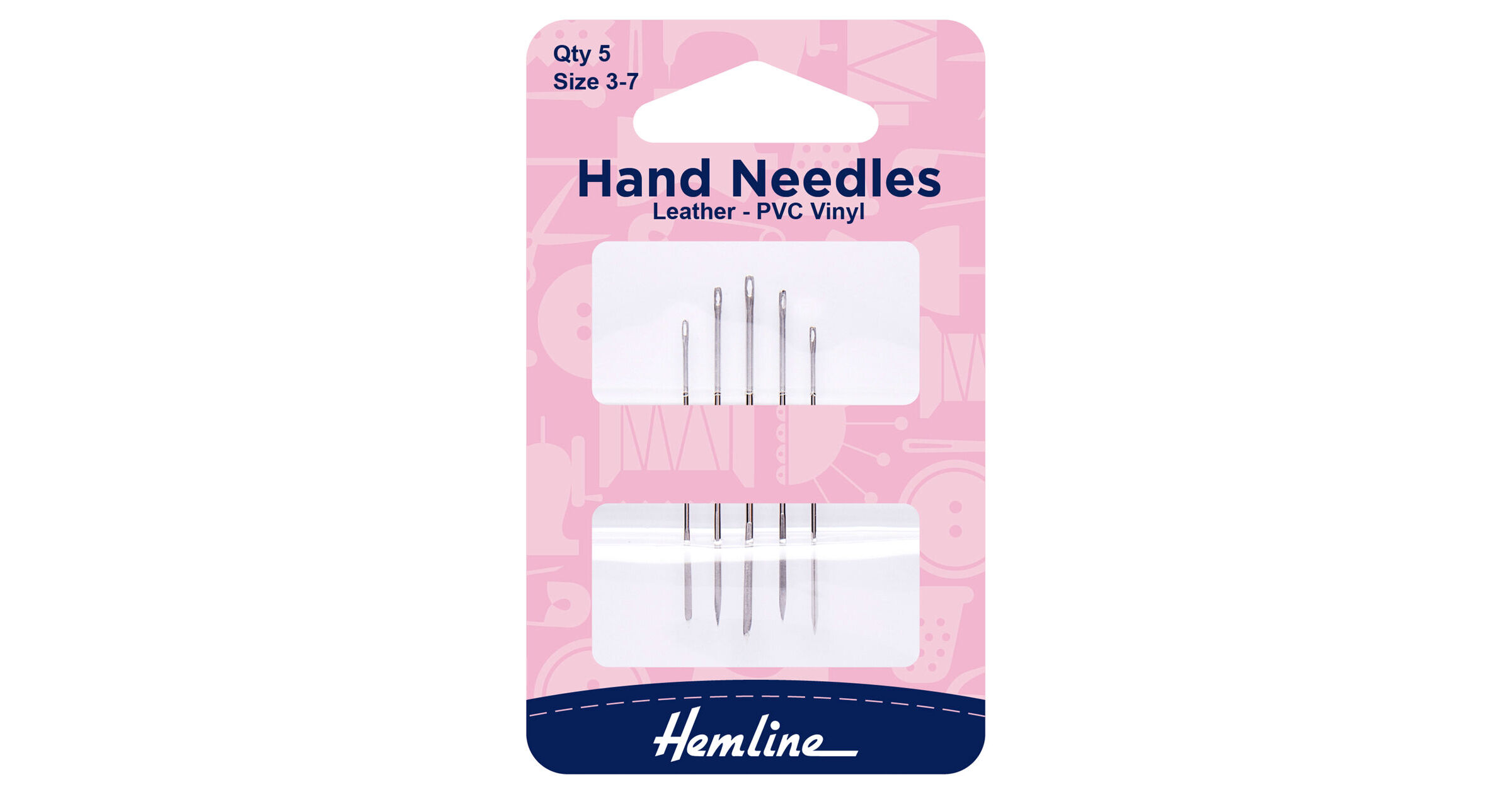 Hemline Hand Needles For Leather