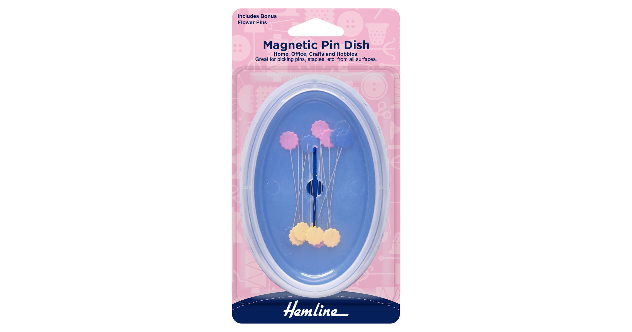Hemline Magnetic Pin Dish