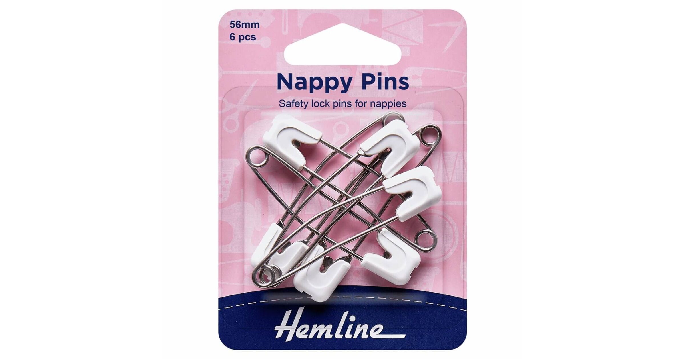 Hemline Nappy Pins