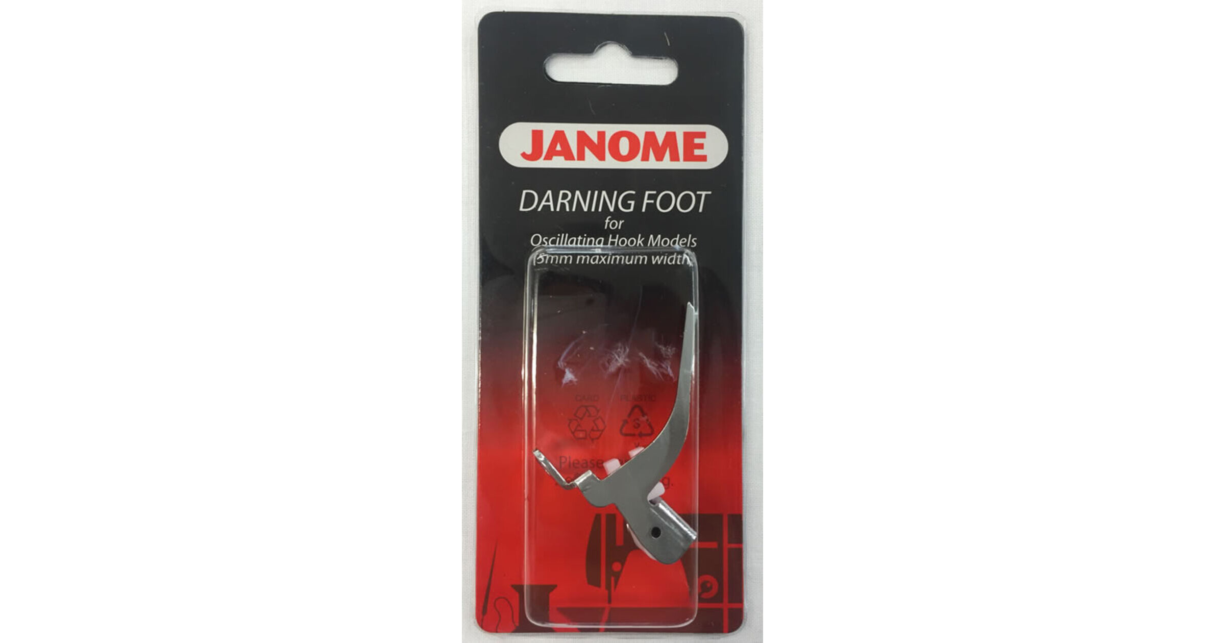 Janome Embroidery/Darning Foot (Cat A)