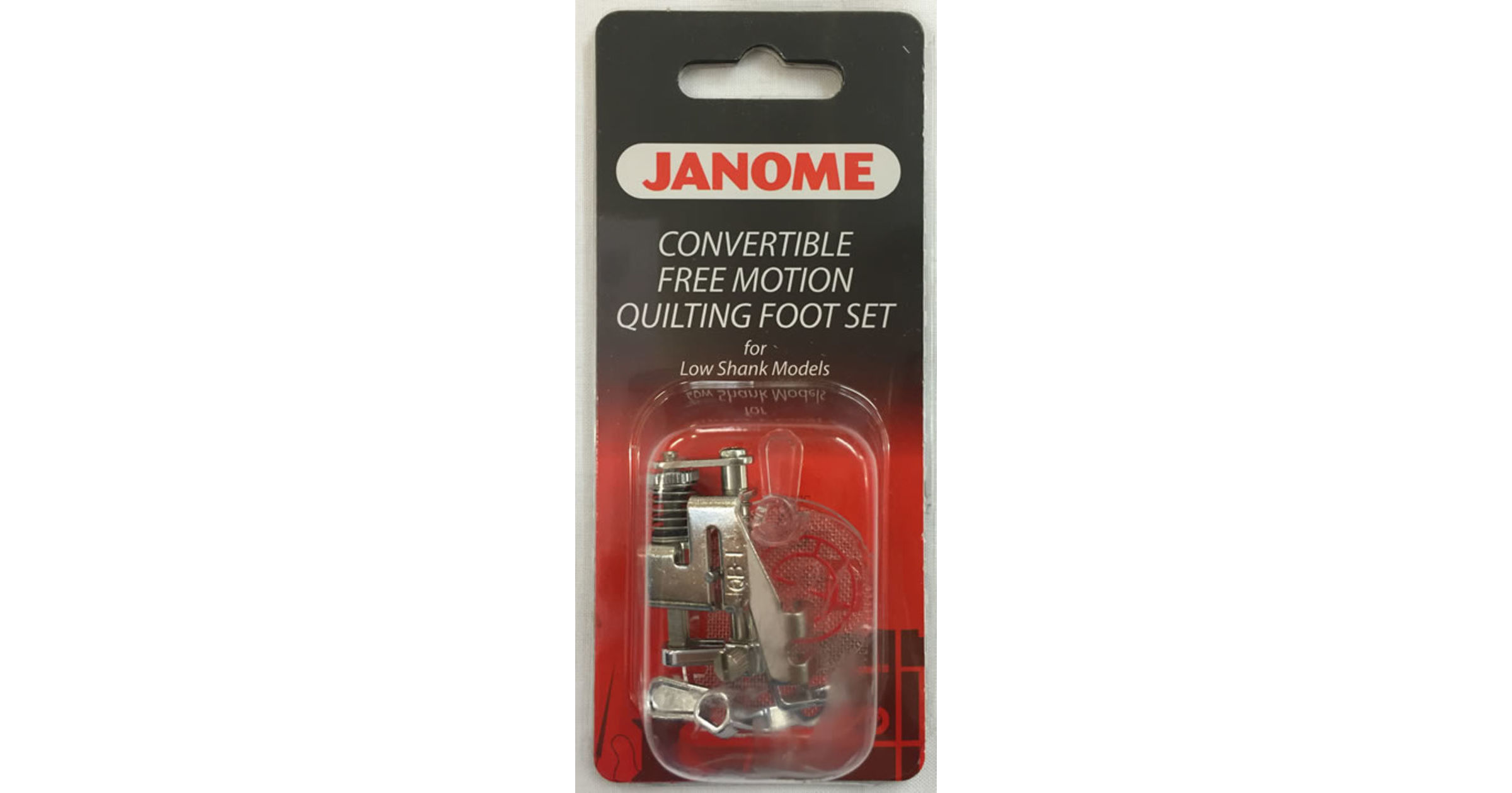 Janome Convertible Free Motion Quilting Foot Set