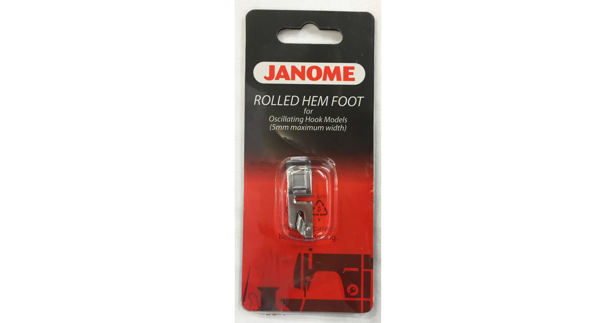 Janome Hemmer Foot 2mm (Cat A)