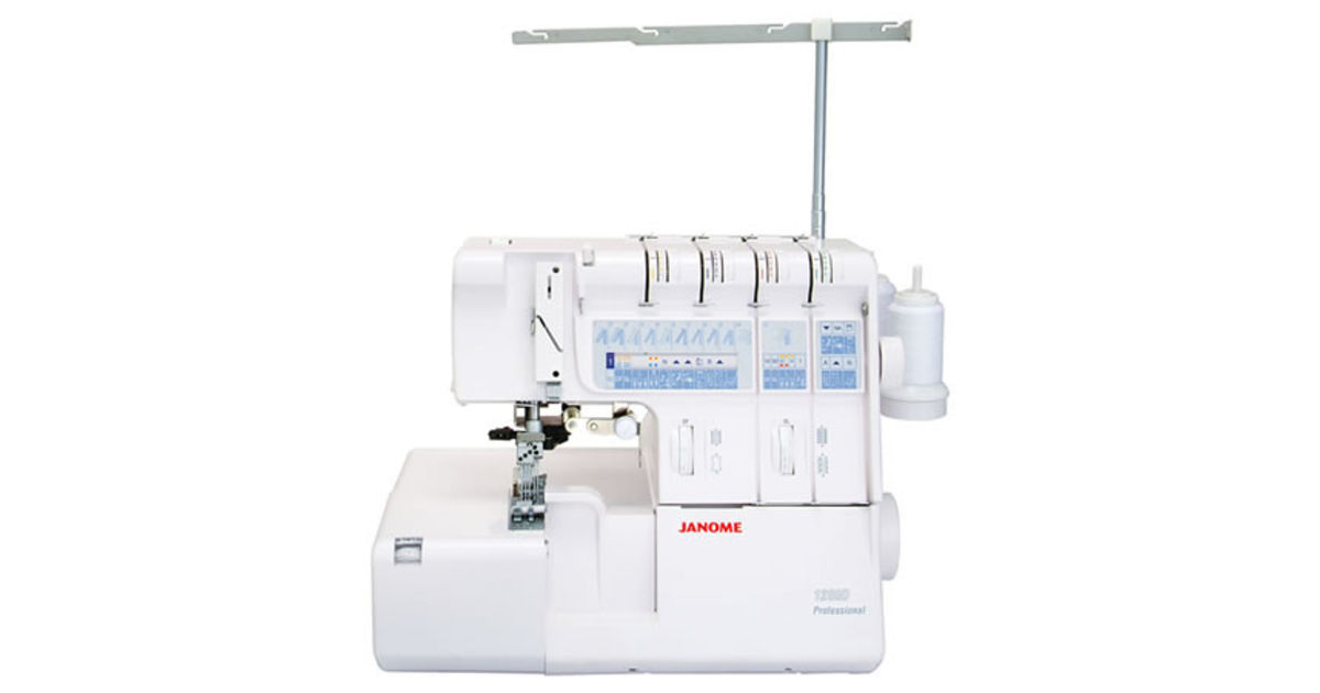 Janome 1200D Coverlock Machine