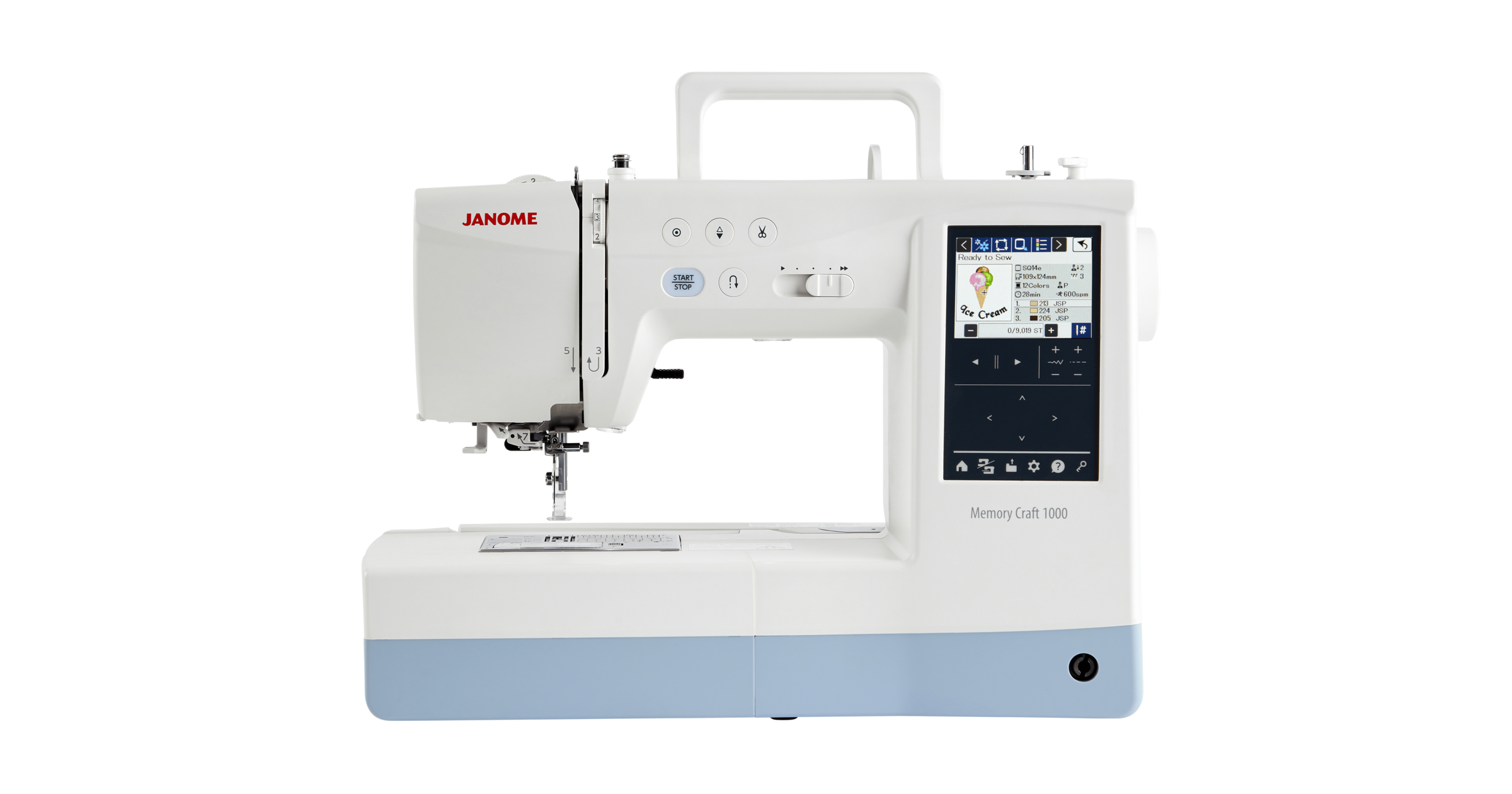 Janome Memory Craft 1000 Sewing and Embroidery Machine