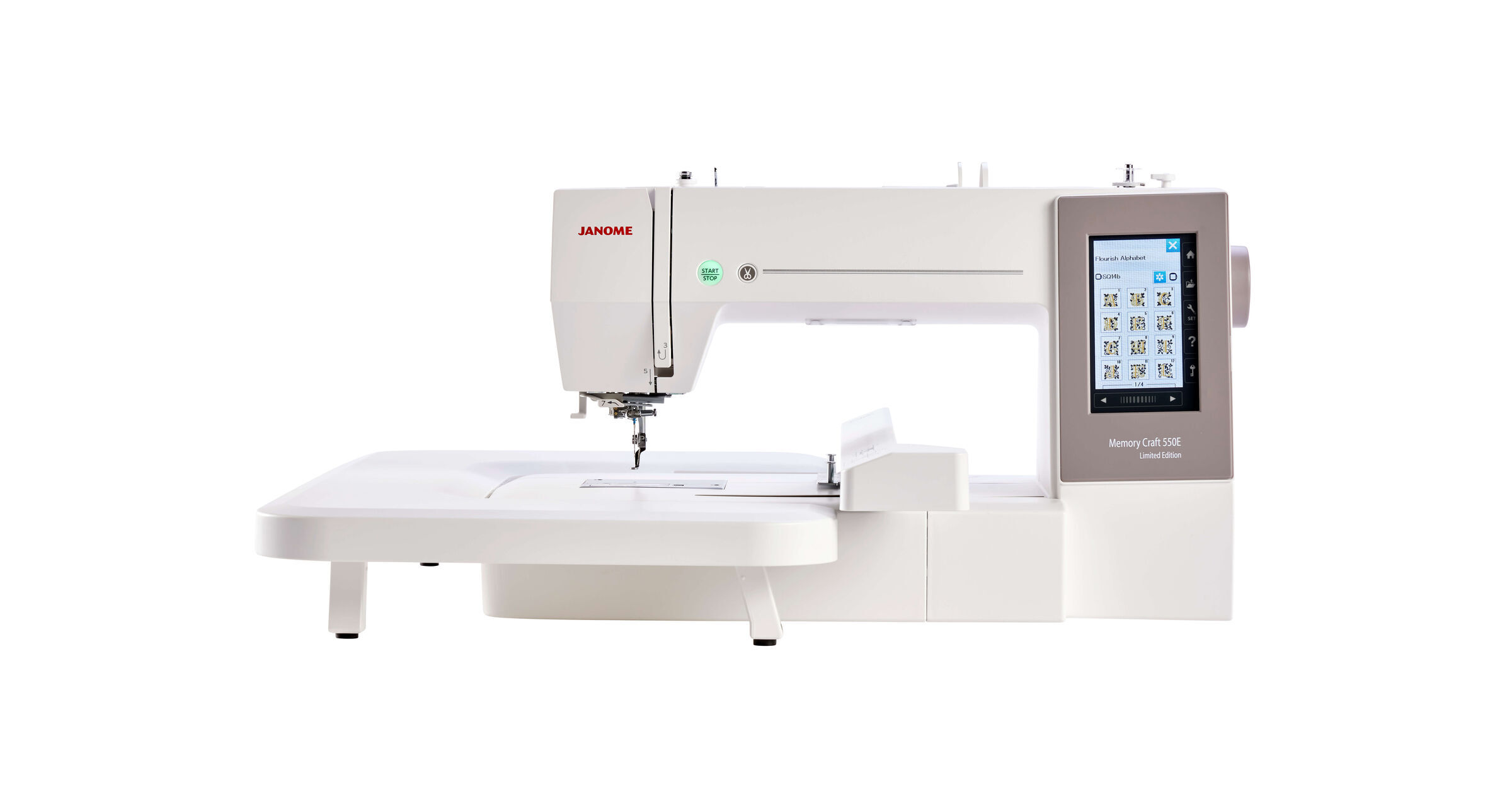 Janome Memory Craft 550E Limited Edition Embroidery Machine