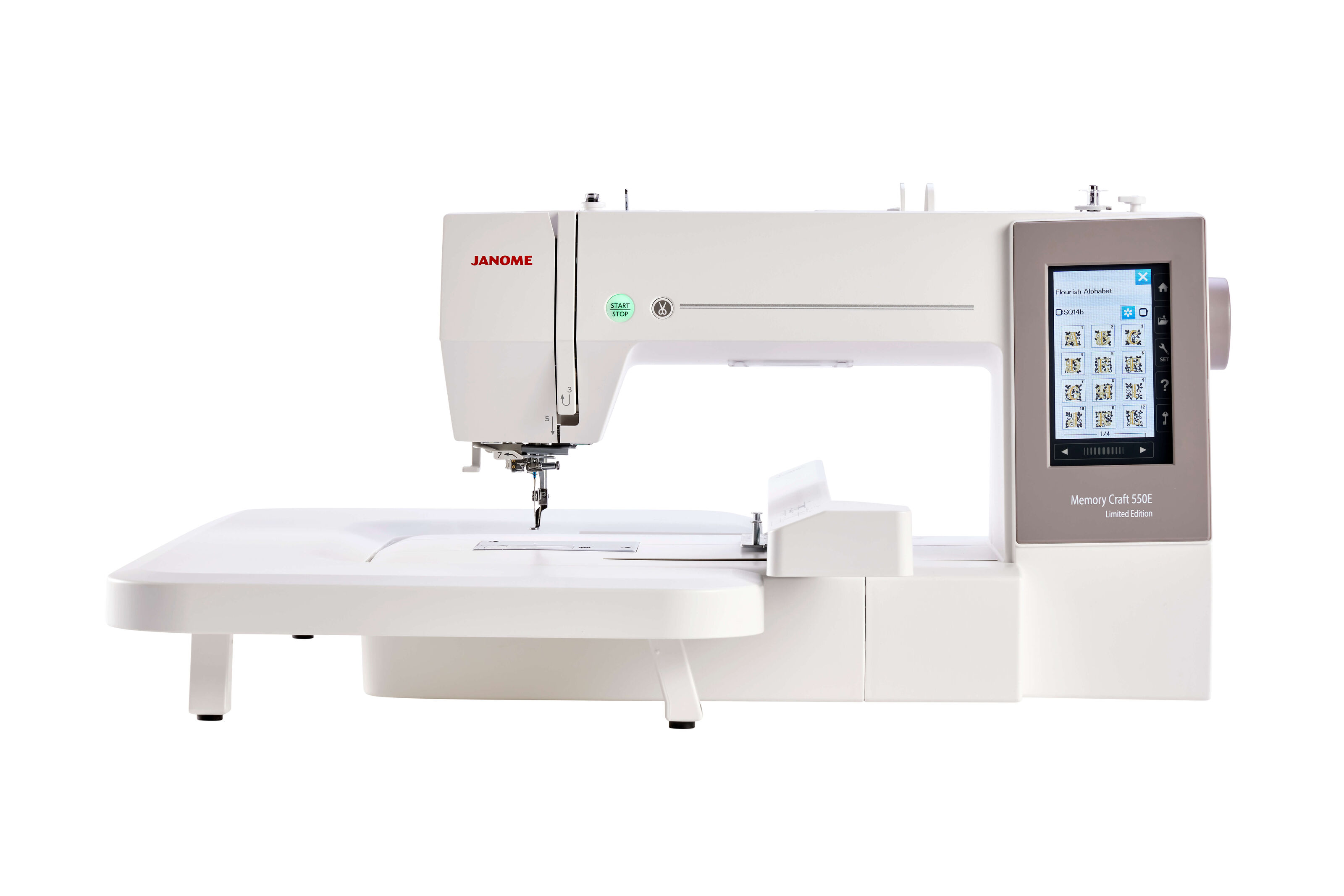 Janome Memory Craft 550E Limited Edition Embroidery Machine (IN STOCK)