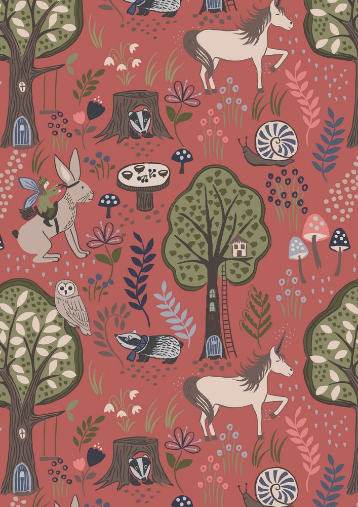 Lewis & Irene Fabric – Enchanted Forest | Enchanted Forest