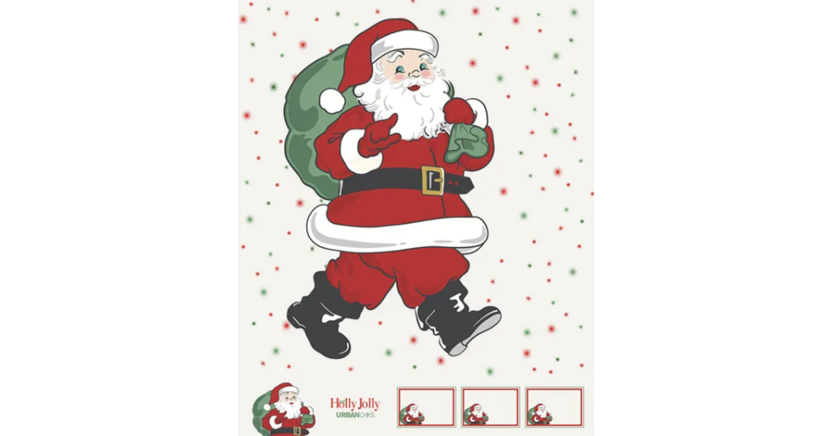 Moda | Holly Jolly Santa Panel