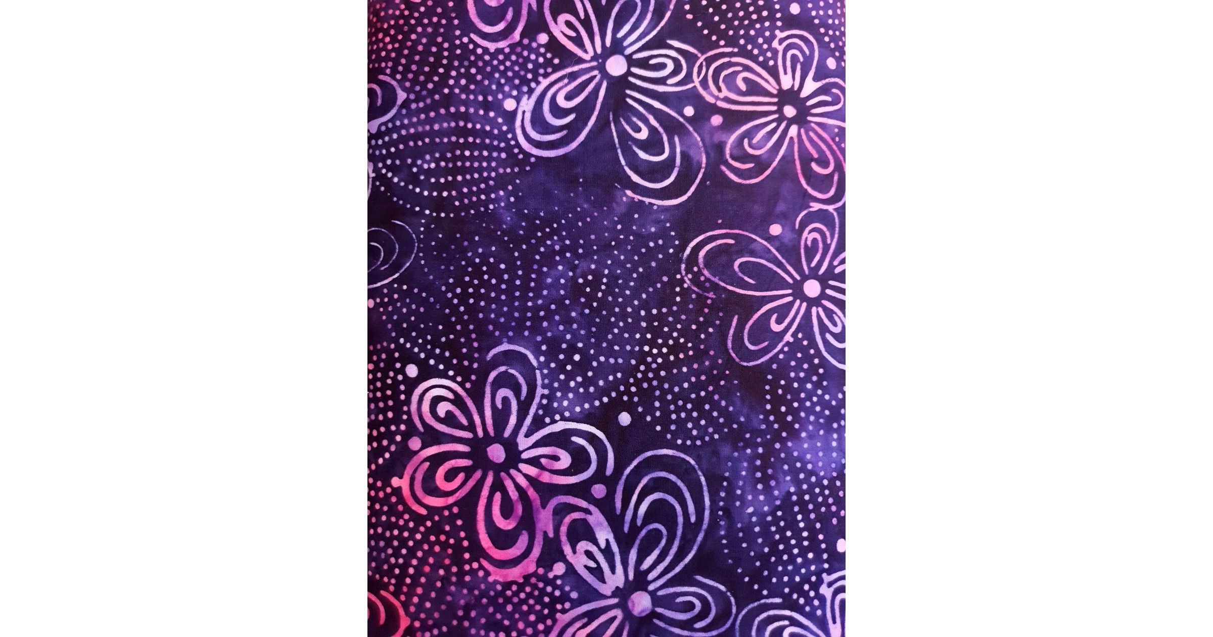 Batik | Purple Floral Batik