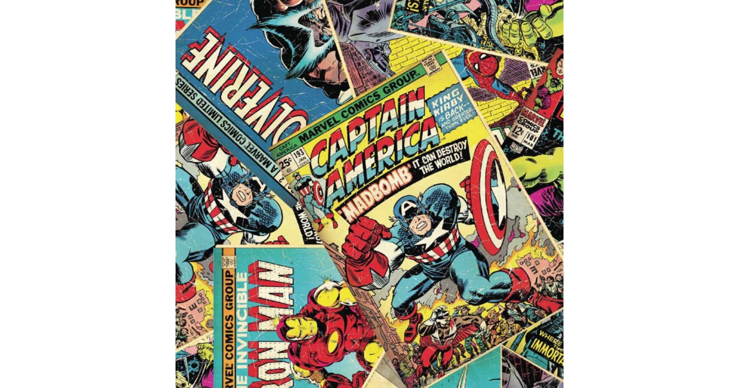 Visage Fabrics | Marvel Comic Books