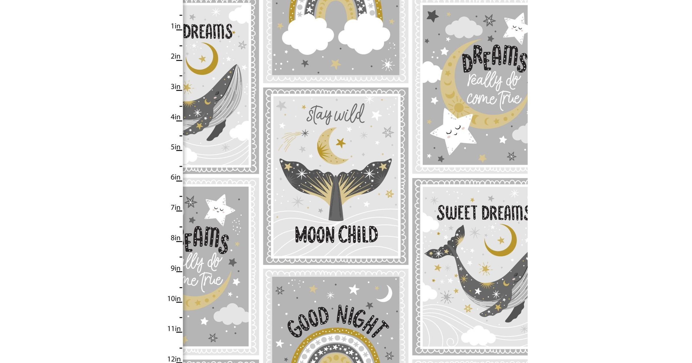 Visage Fabrics | Moon Child Patches