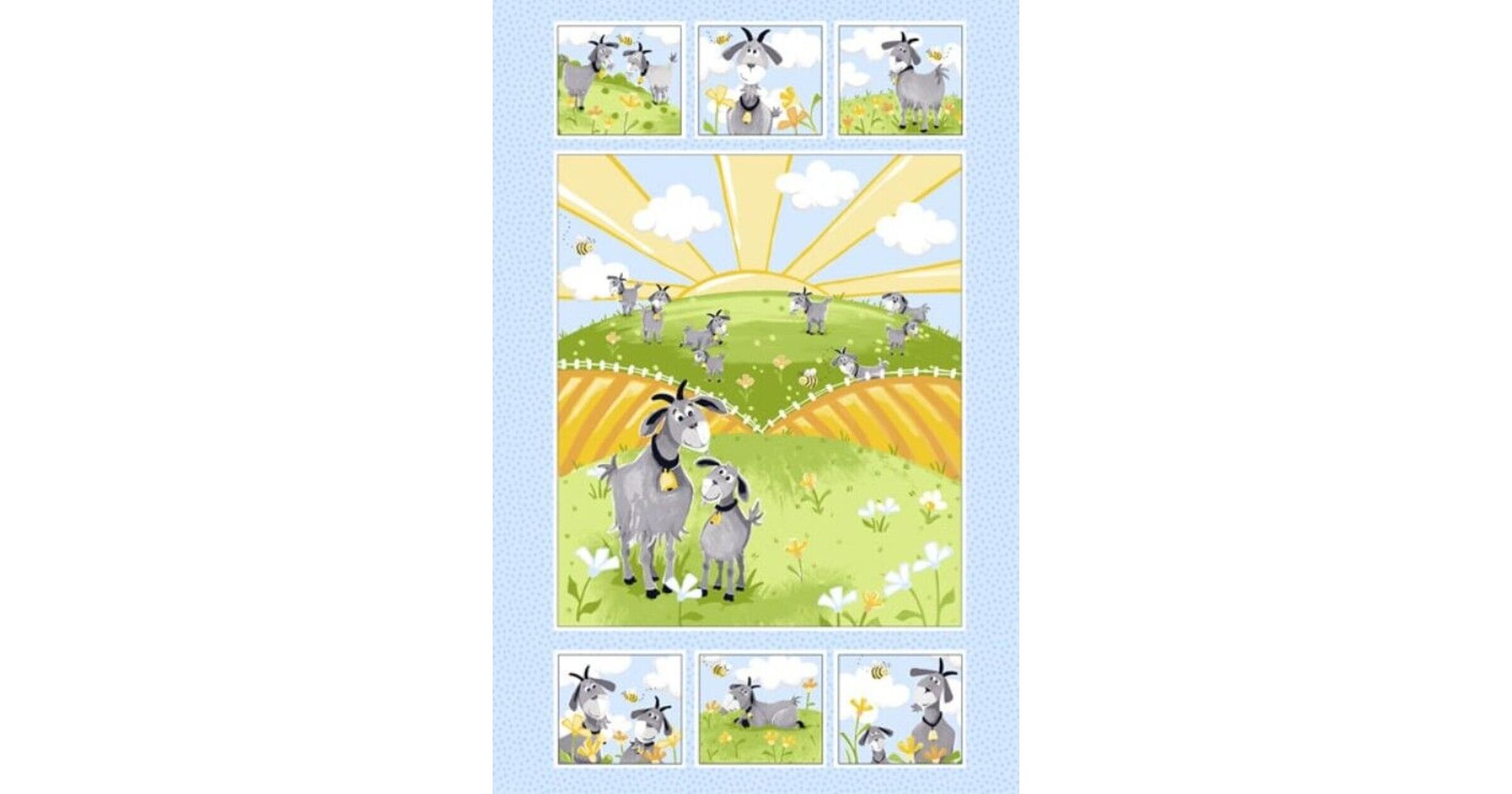 Littondale | Susybee Hildy the Goat Panel