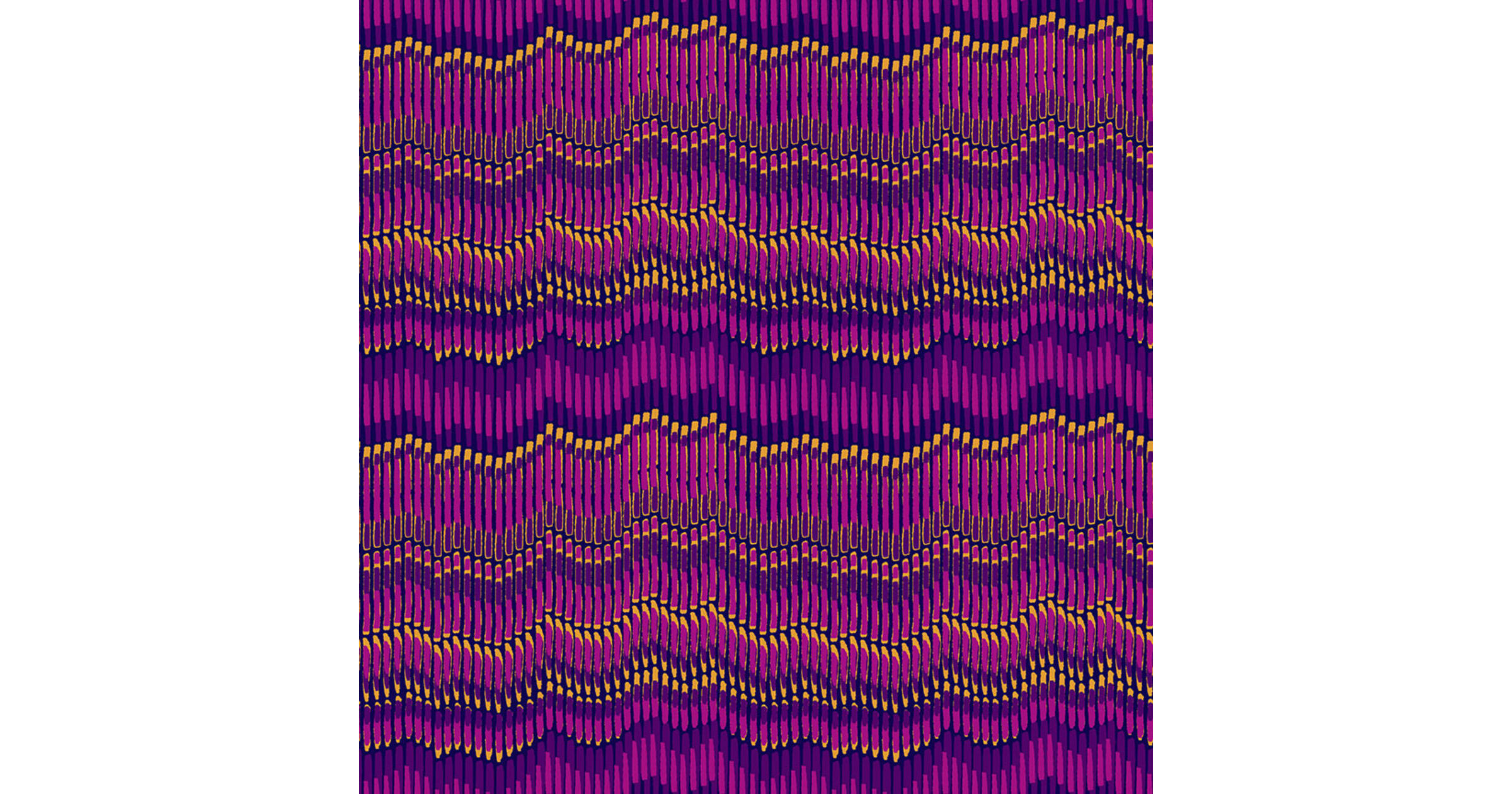 Makower | Moire Stripe