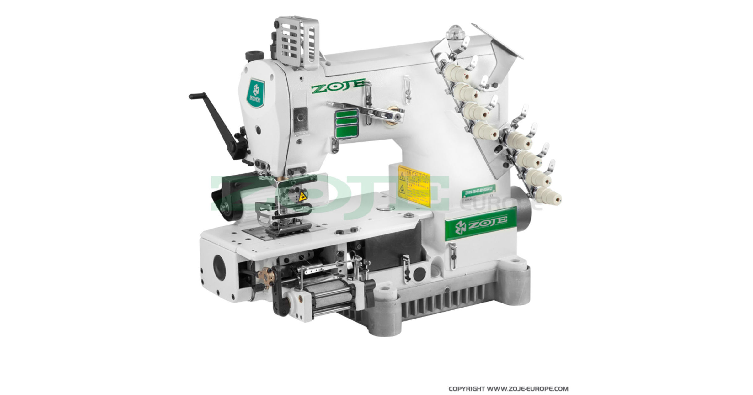 Zoje ZJ1414 (4-Needle Elasticator) Sewing Machine