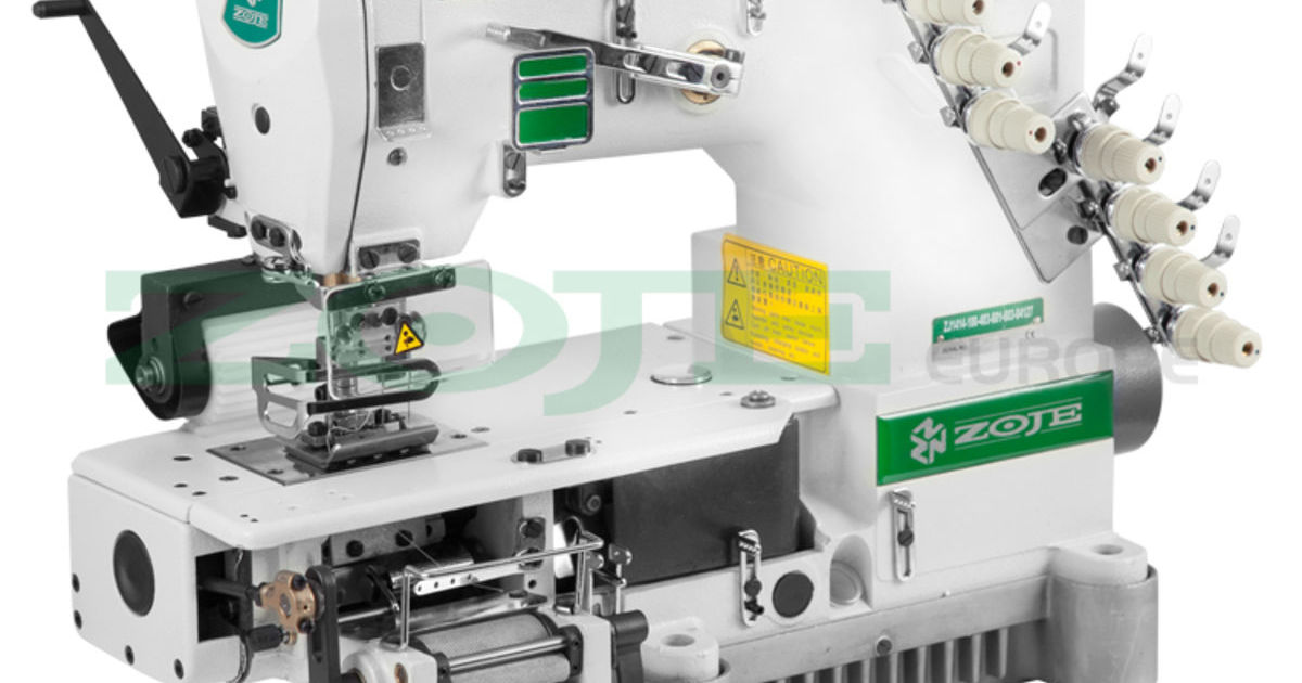 Zoje ZJ1414 (4-Needle Elasticator) Sewing Machine