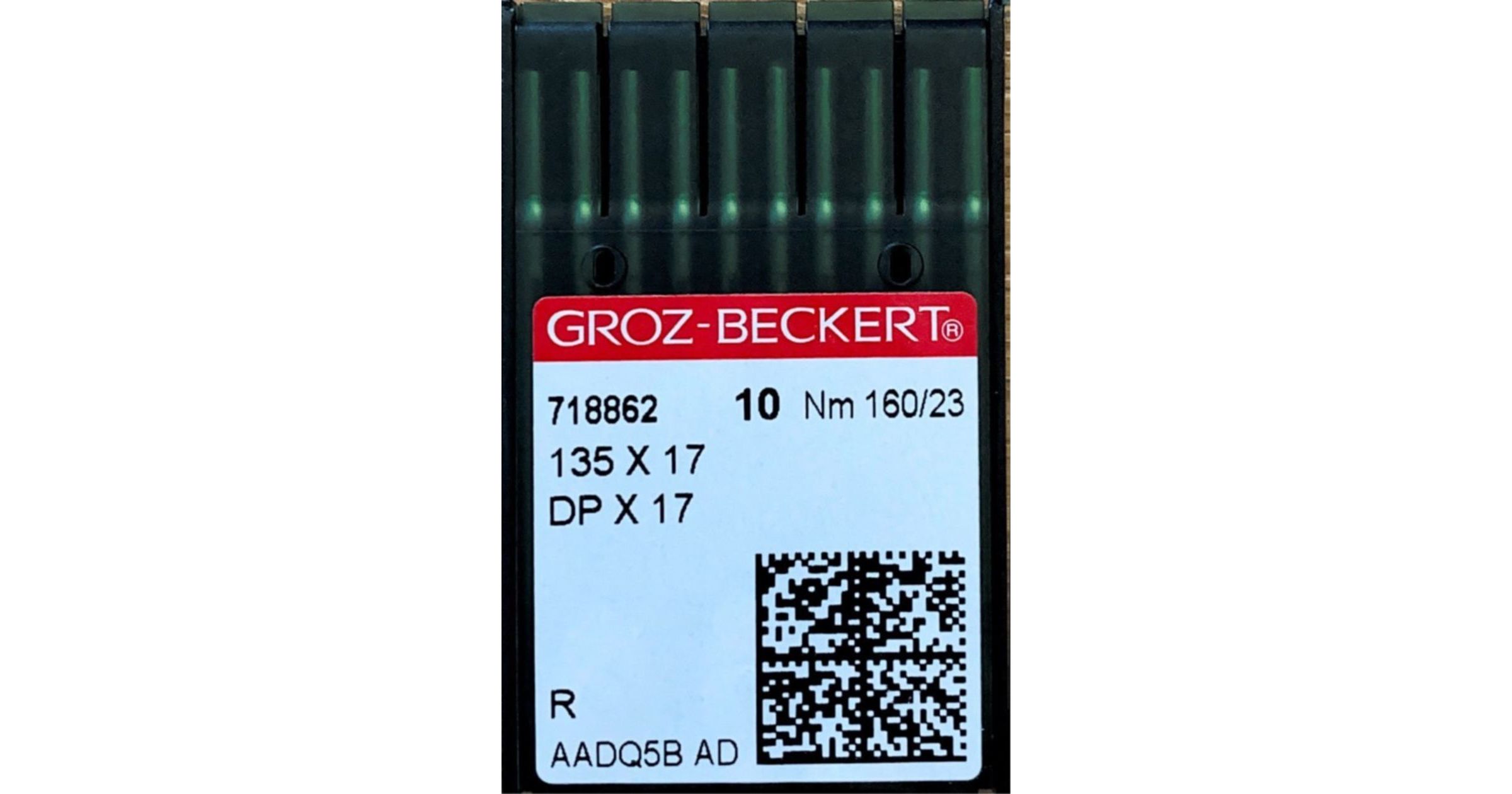 Groz Beckert – 135x17 Industrial Sewing Machine Needle (Size 160)