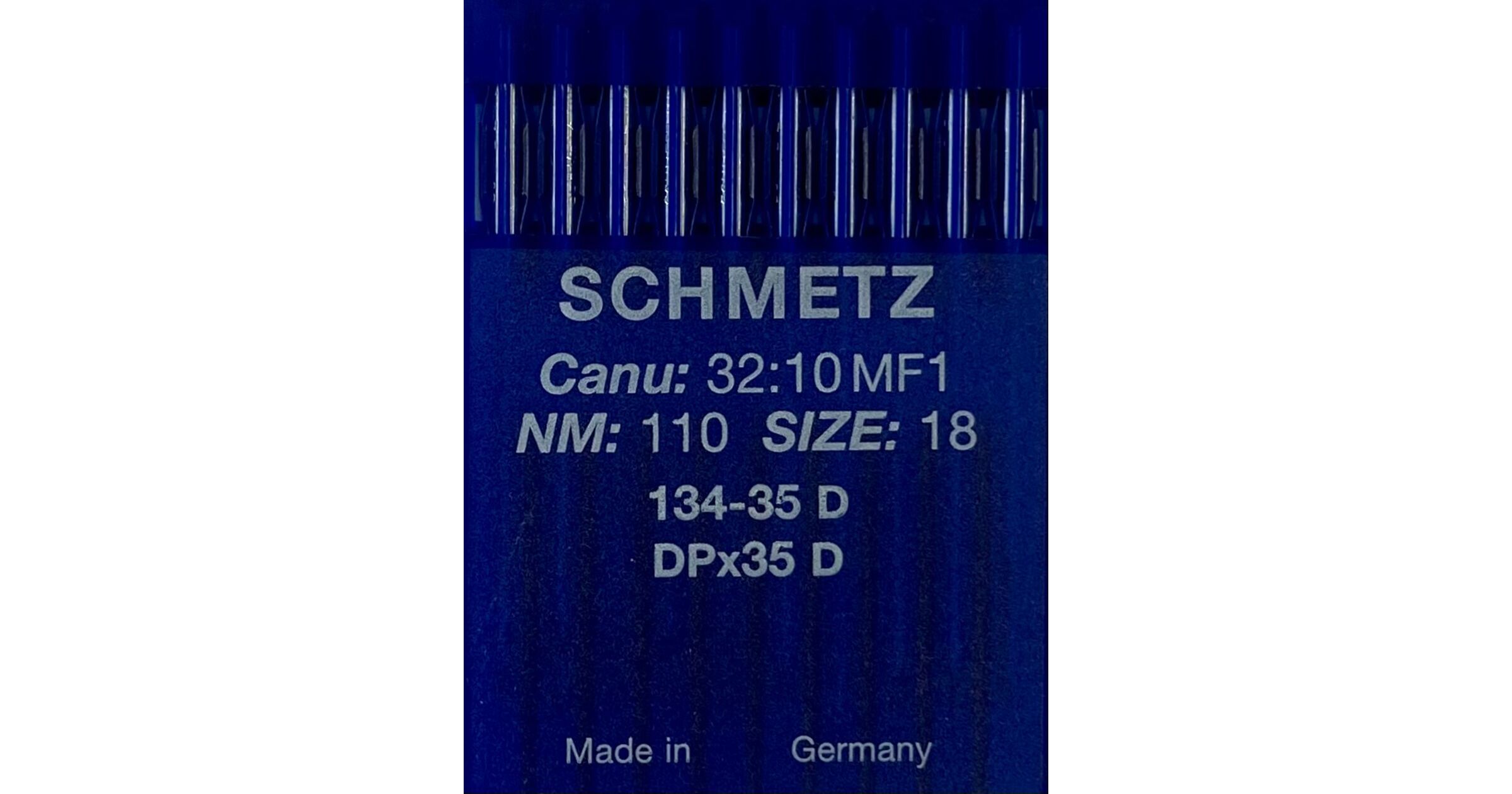 Schmetz – 134-35D Leather Point Industrial Sewing Machine Needle (Size 110)