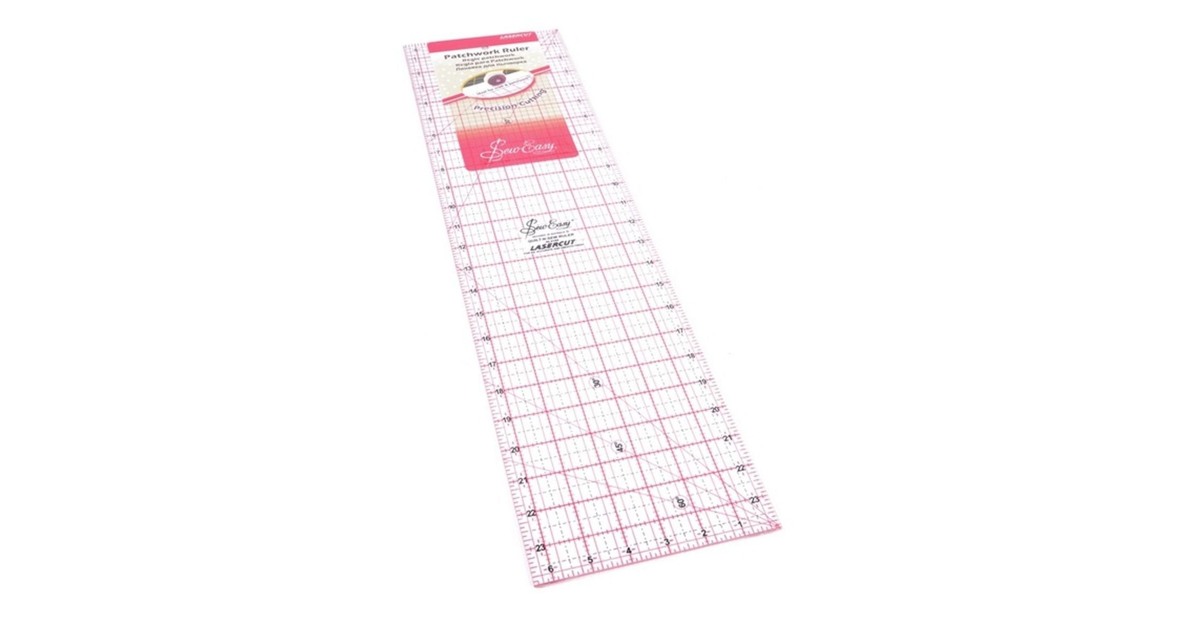 Sew Easy 24" × 6.5" Patchwork Ruler